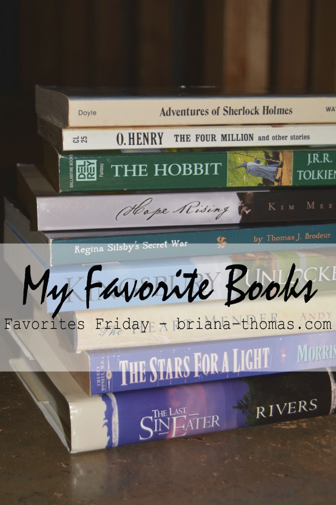 Favorites Friday: My Favorite Books | Briana Thomas